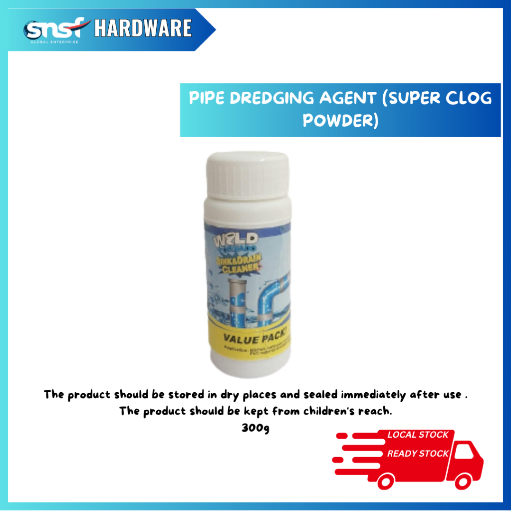 Pipe Dredging Agent (Super Clog Powder) | Shopee Malaysia