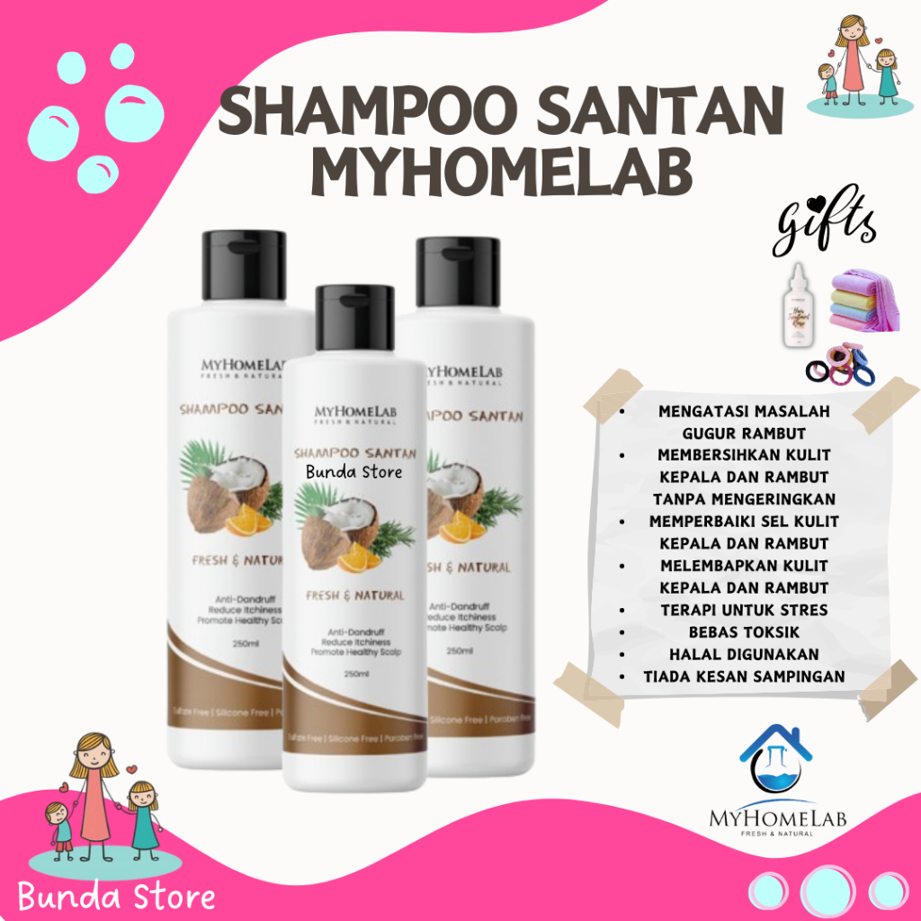SHAMPOO SANTAN | SHAMPOO SANTAN MYHOMELAB | SYAMPOO SANTAN | SYAMPU ...