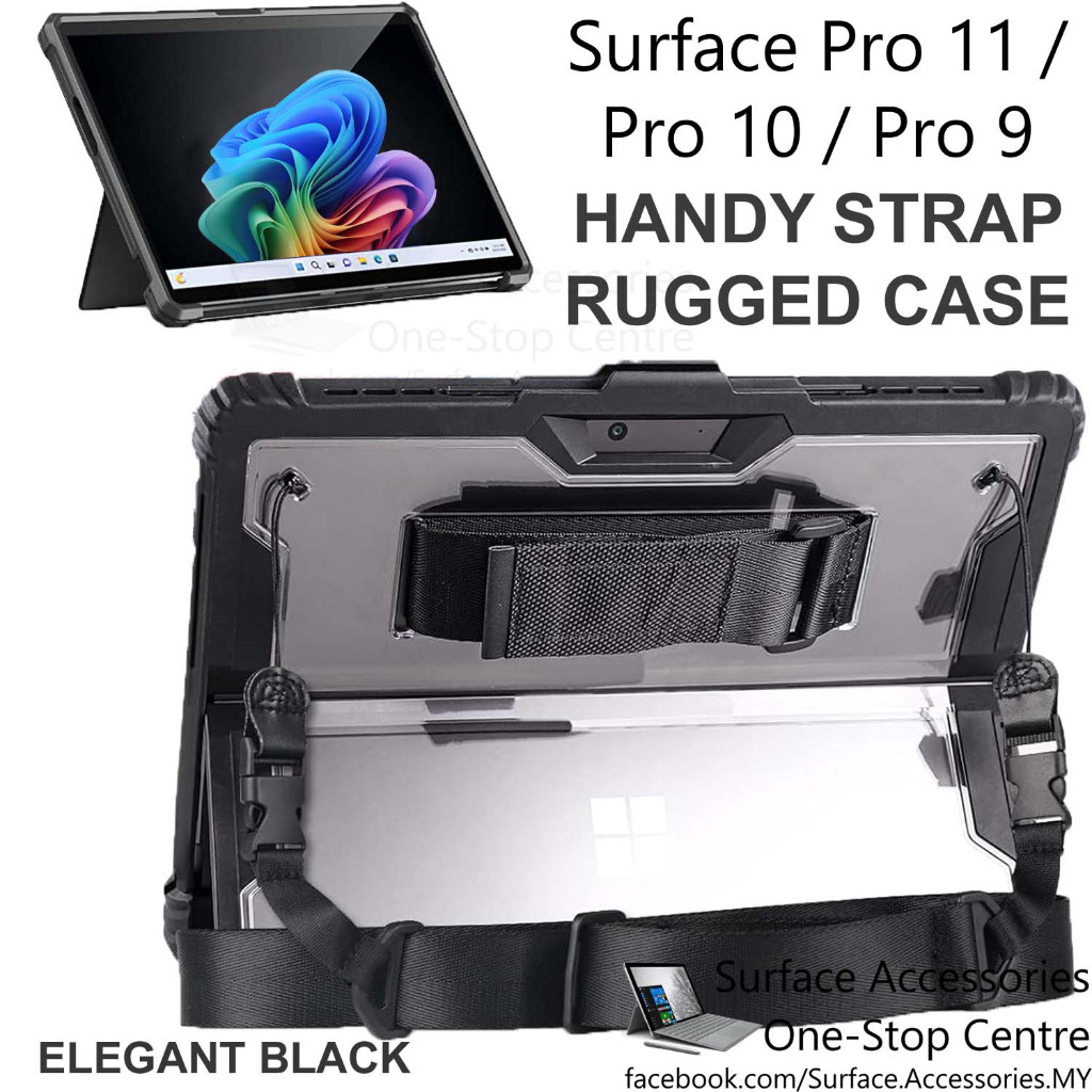 Microsoft Surface Pro 11 Rugged Casing with Strap Surface Pro 9 Rugged ...