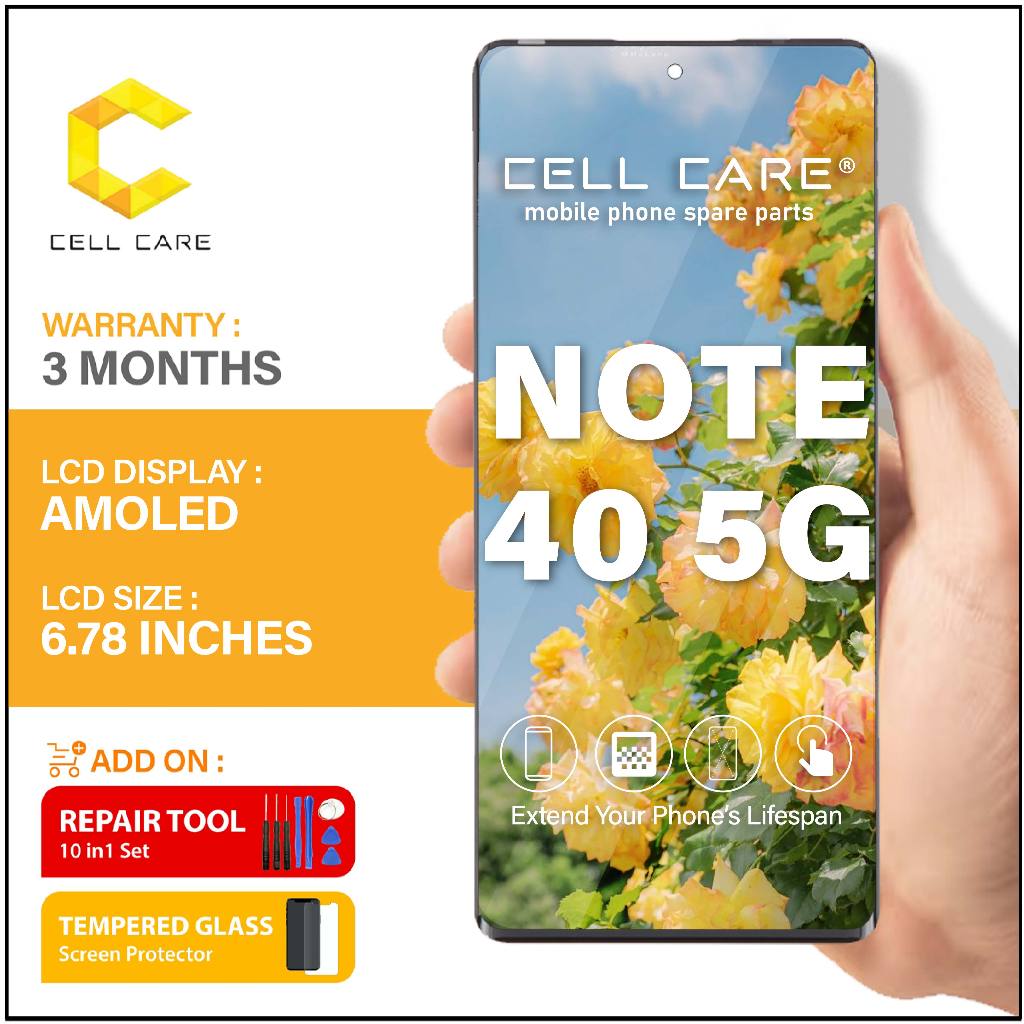 LCD SCREEN DISPLAY FOR INFINIX NOTE 40 5G X6852 | Shopee Malaysia