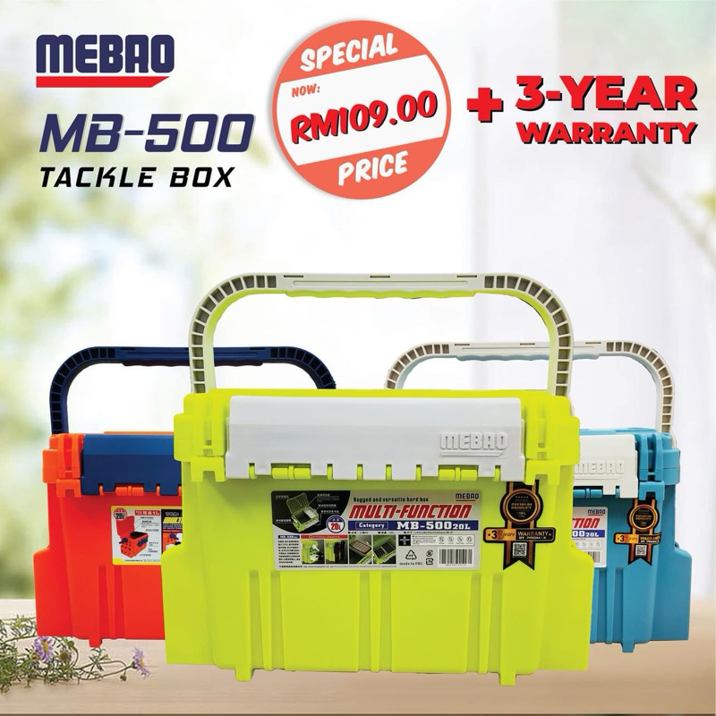 MEBAO MB-500 Fishing TACKLE BOX | Shopee Malaysia
