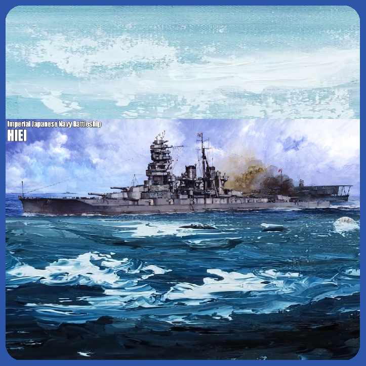 Fujimi 1/700 Scale IJN Battleship Hiei | Shopee Malaysia