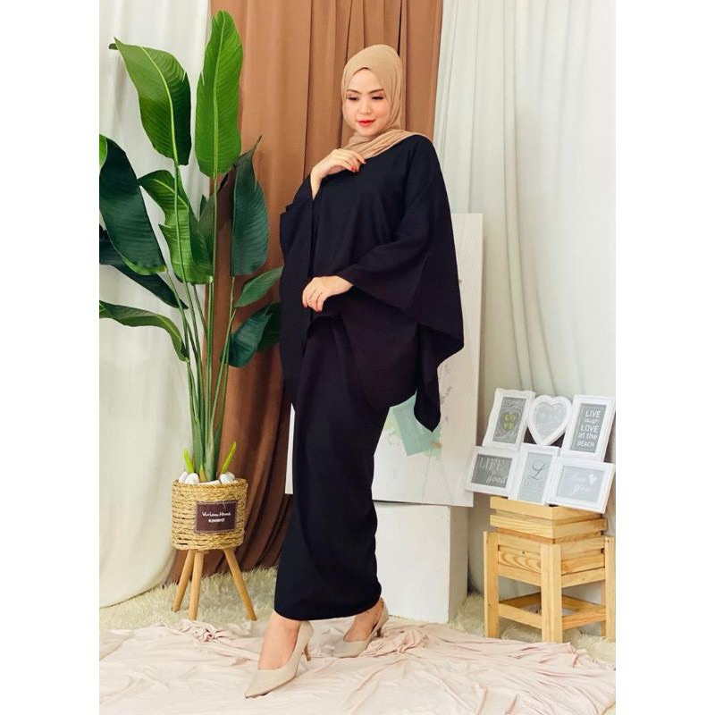 KAFTAN LISA FREE SIZE KAIN PARIO GRILCAVE | Shopee Malaysia