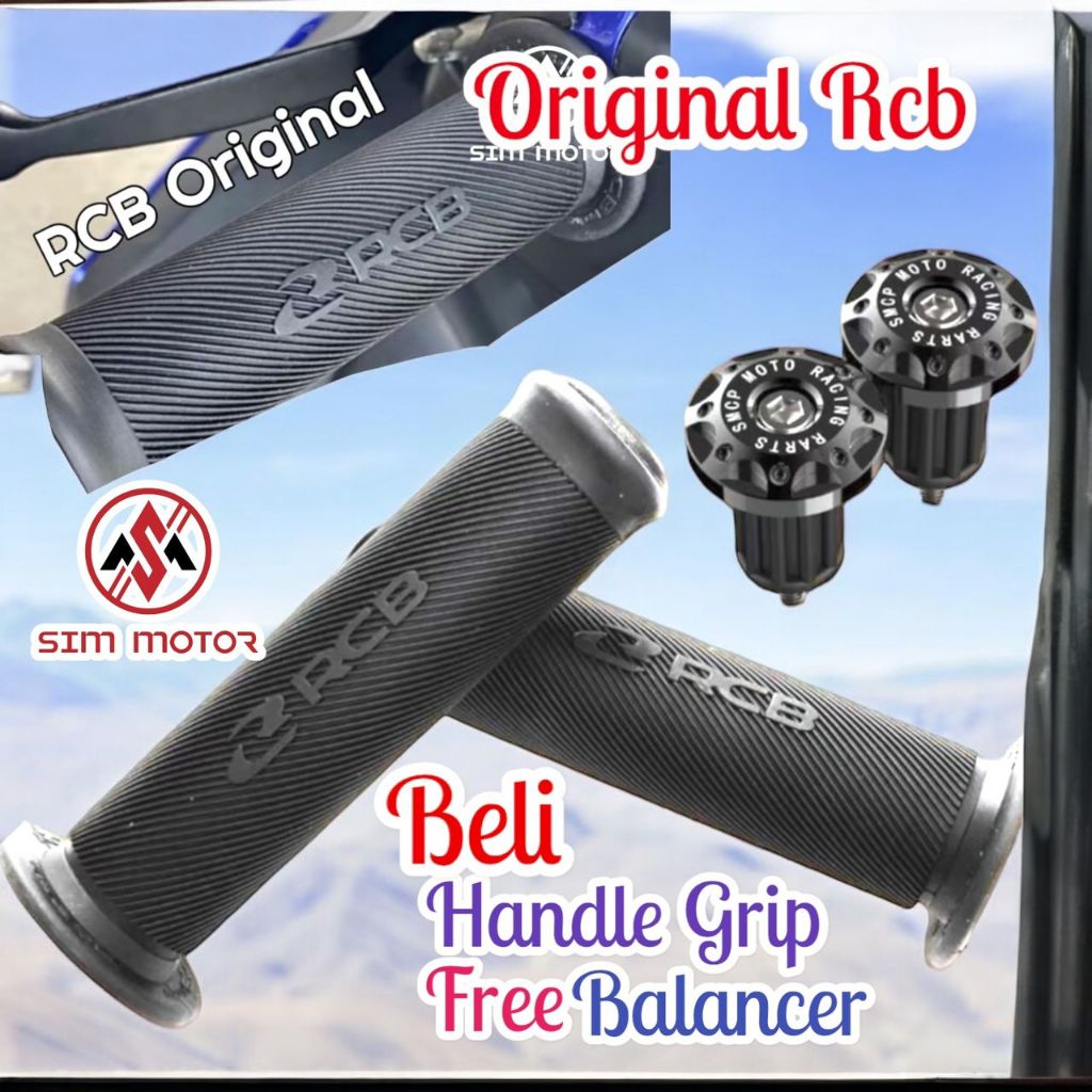 RCB Handle Grip RCB Rubber Universal Throttle Racing Boy Sponge BRAKE ...
