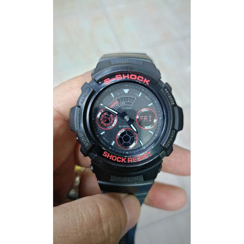 CASIO G-SHOCK AW-591 DUAL TIME MEN WATCH | Shopee Malaysia