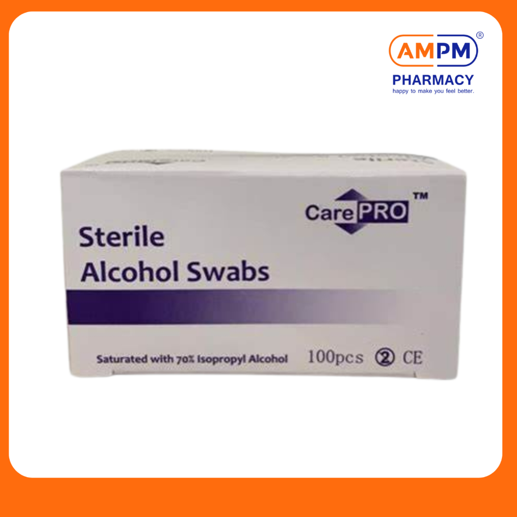 CarePRO Alcohol Swabs (100's) | Shopee Malaysia