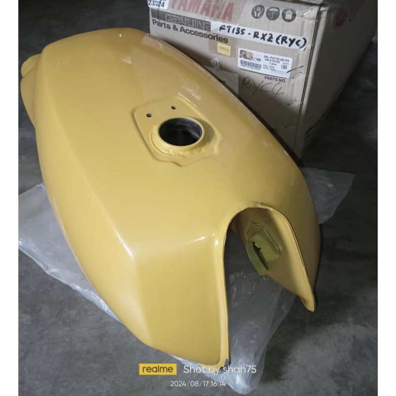Yamaha RXZ Catalyzer RYC Coverset with Fuel tank/ Petrol Tank Original ...