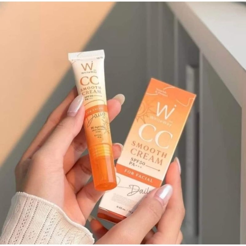 White Way CC Cream Spf 50 pa+++ | Shopee Malaysia