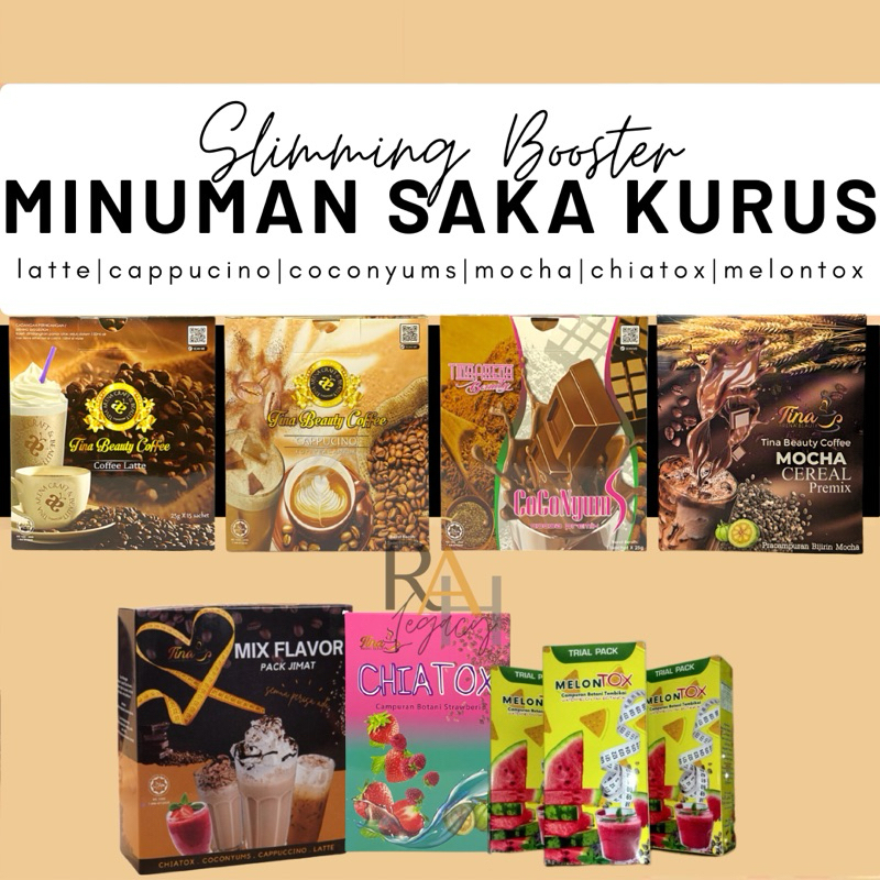 MINUMAN SAKA KURUS TINA BEAUTY | KOPI KAK TINA | ORI HQ | Shopee Malaysia