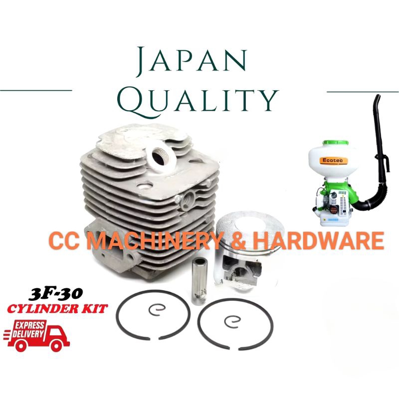 (Ready Stock) 3F-30 Cylinder Kit 46MM (HEAVY DUTY) Block Mesin Pump Tabur Padi Ogawa Yongjia ...