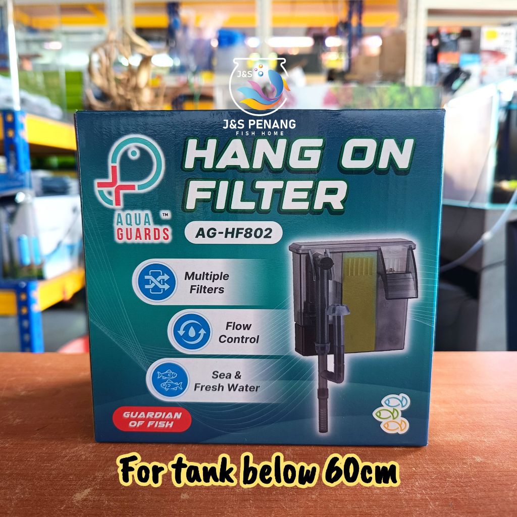【Ready Stock】AQUA GUARDS Hang On Filter - Slim Design/Multiple Filters ...