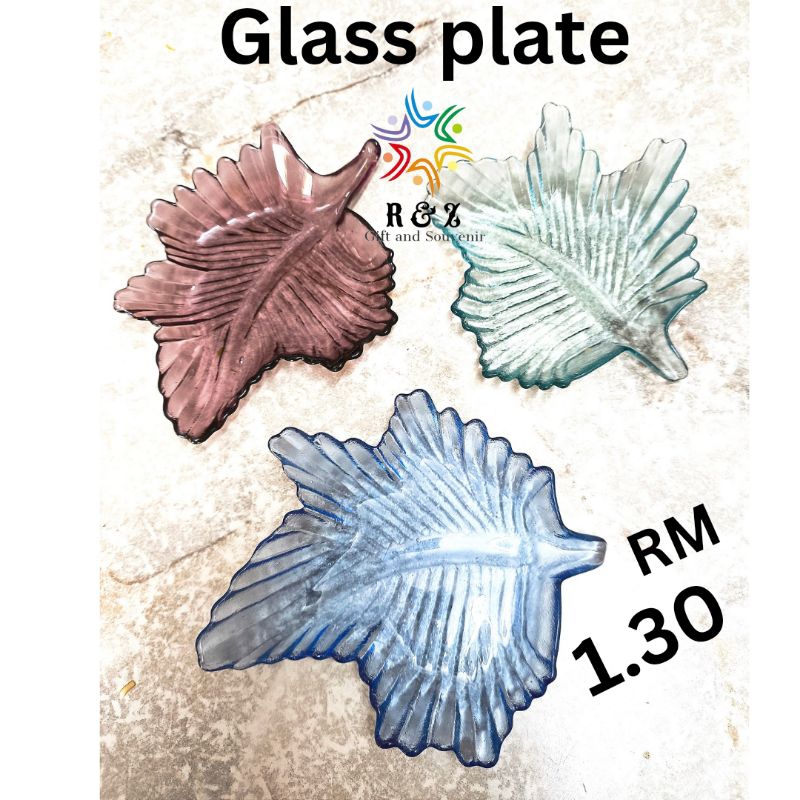 Pinggan Mangkuk Kaca/ Glass Plate Bowl | Shopee Malaysia