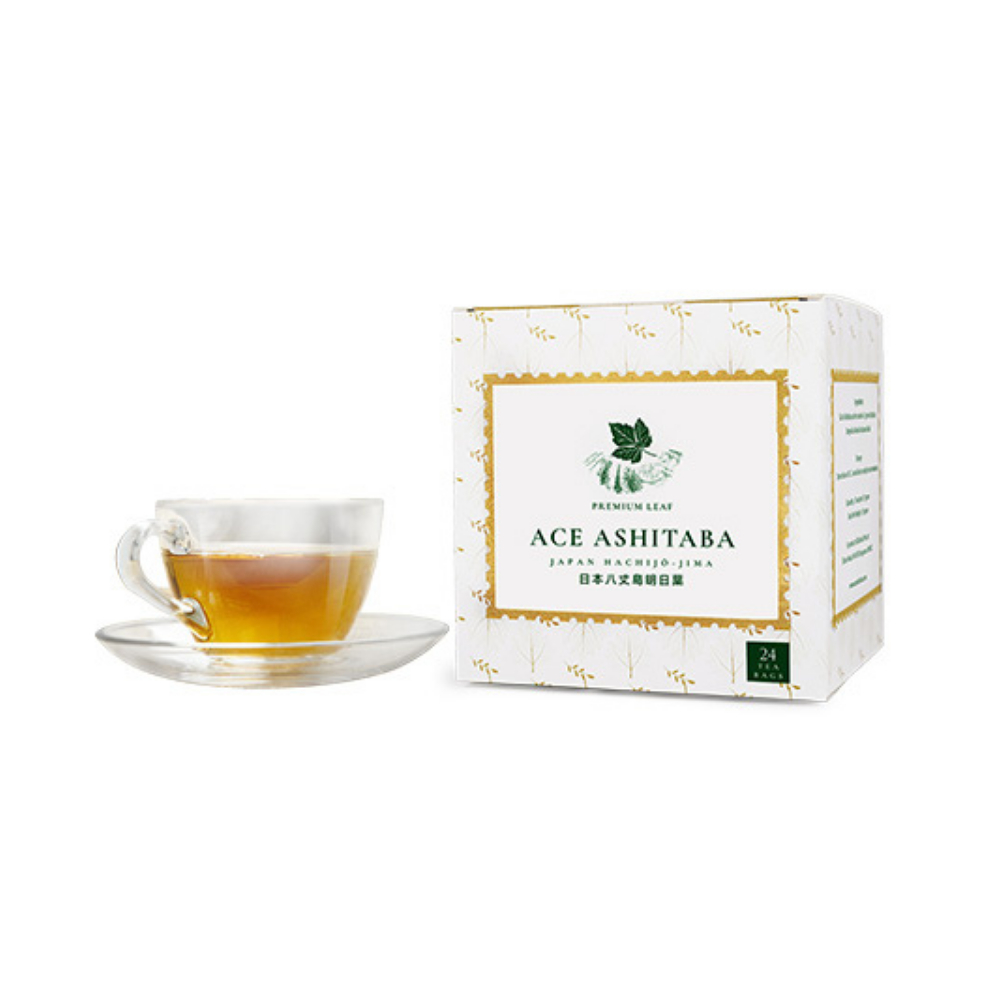 Ace Ashitaba Tea (24 sachets) | Health Drink, Chalcone, Immunity, Anti-Aging, Sleep [EXP 01/2027 ...