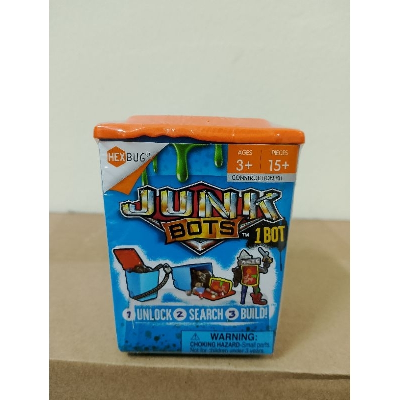HEXBUG Junkbots Factory Collection Trashbin Surprise Toy (Random ...