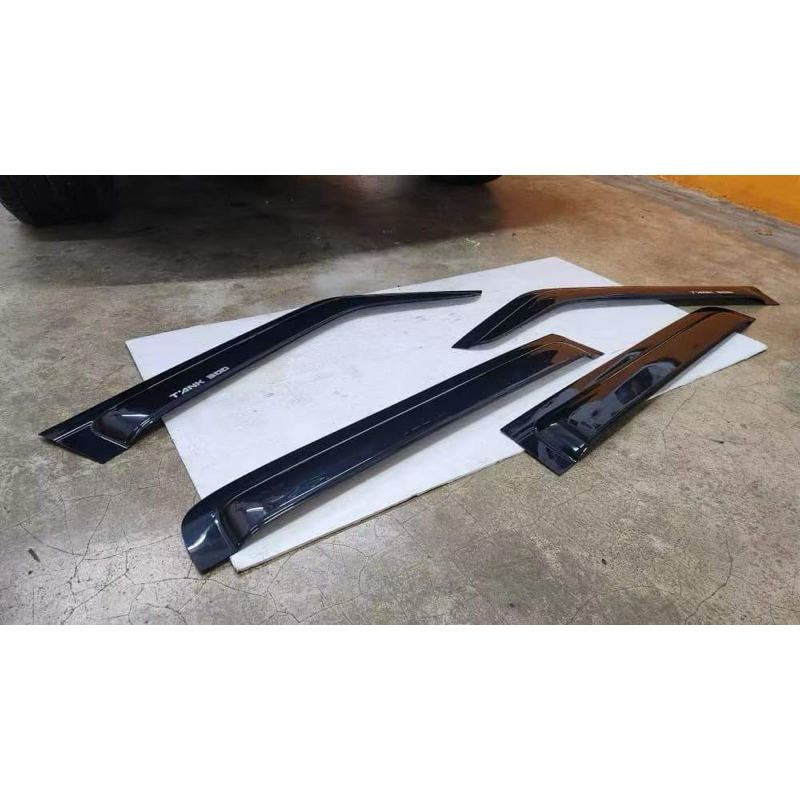 GMW TANK 500 2022 OEM side door sun window rain visor air press lid lip ...