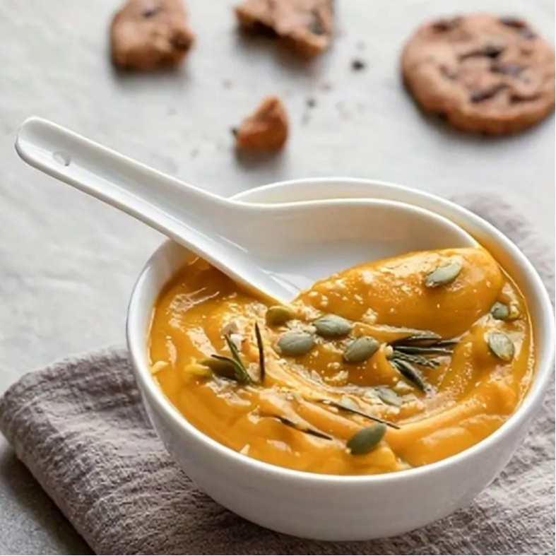 Porcelain Chinese Spoon Porcelain White Chinese Spoon Soup Spoon ...