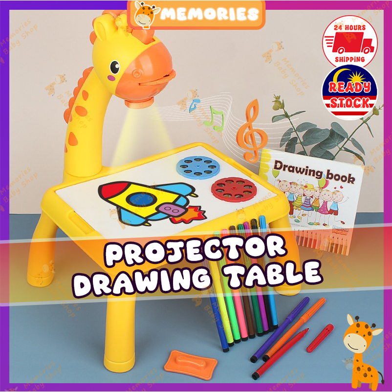 Projector Drawing Table Creative Educational Kids Toys Early Learning ...