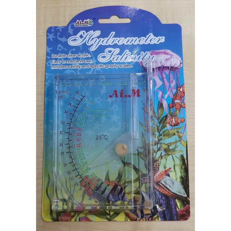 Aim / Super Defined / SeaLevel Salinity Specific gravity scales ...