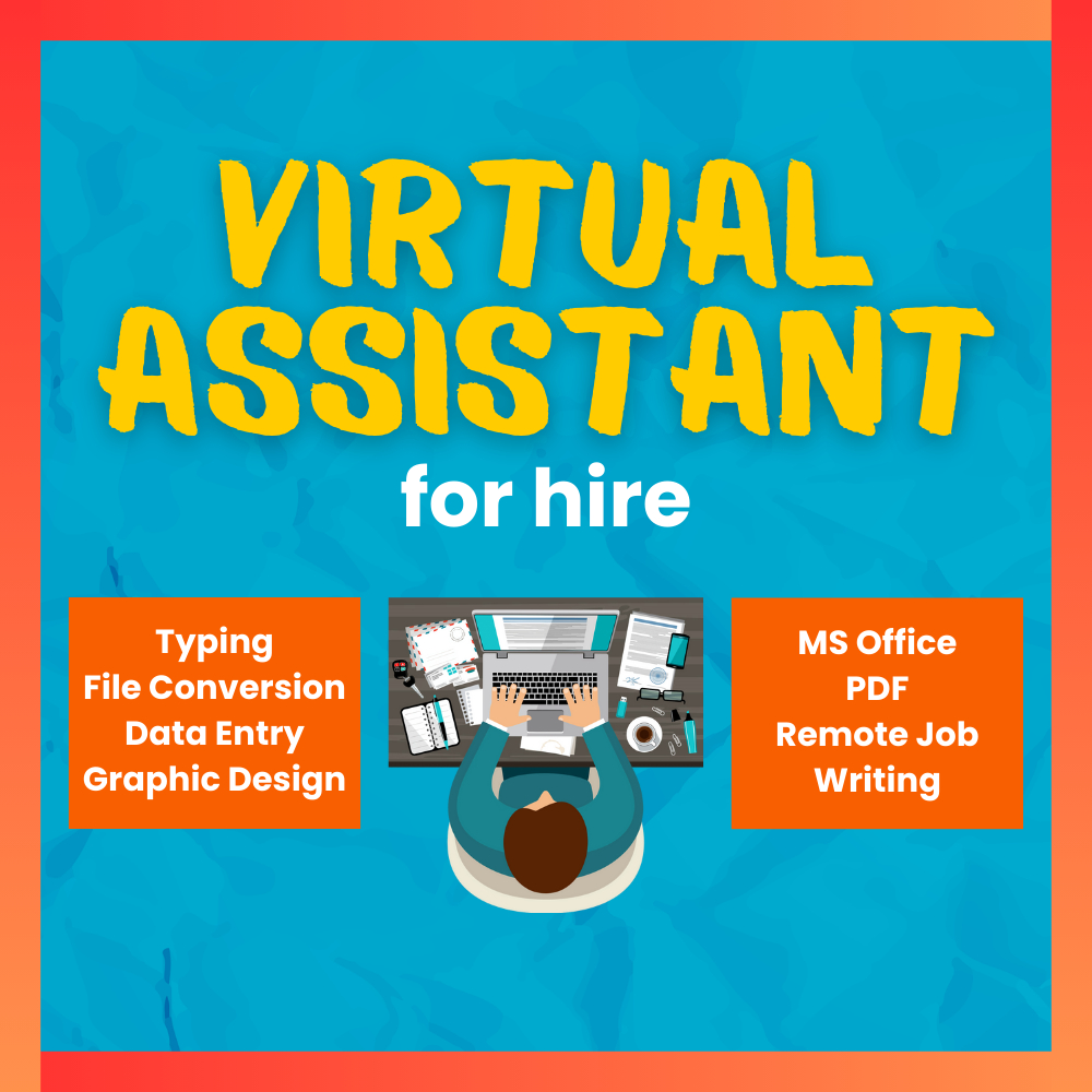 Virtual Assistant Service | Typing, Graphic Design, Data Entry ...