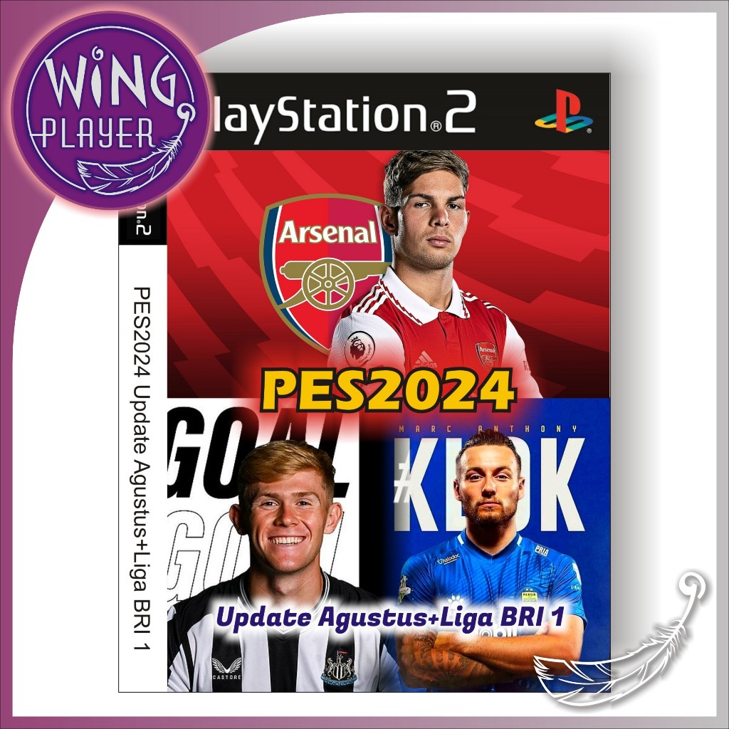 PS2 Game - PES2024 Update Agustus+Liga BRI 1 | Shopee Malaysia