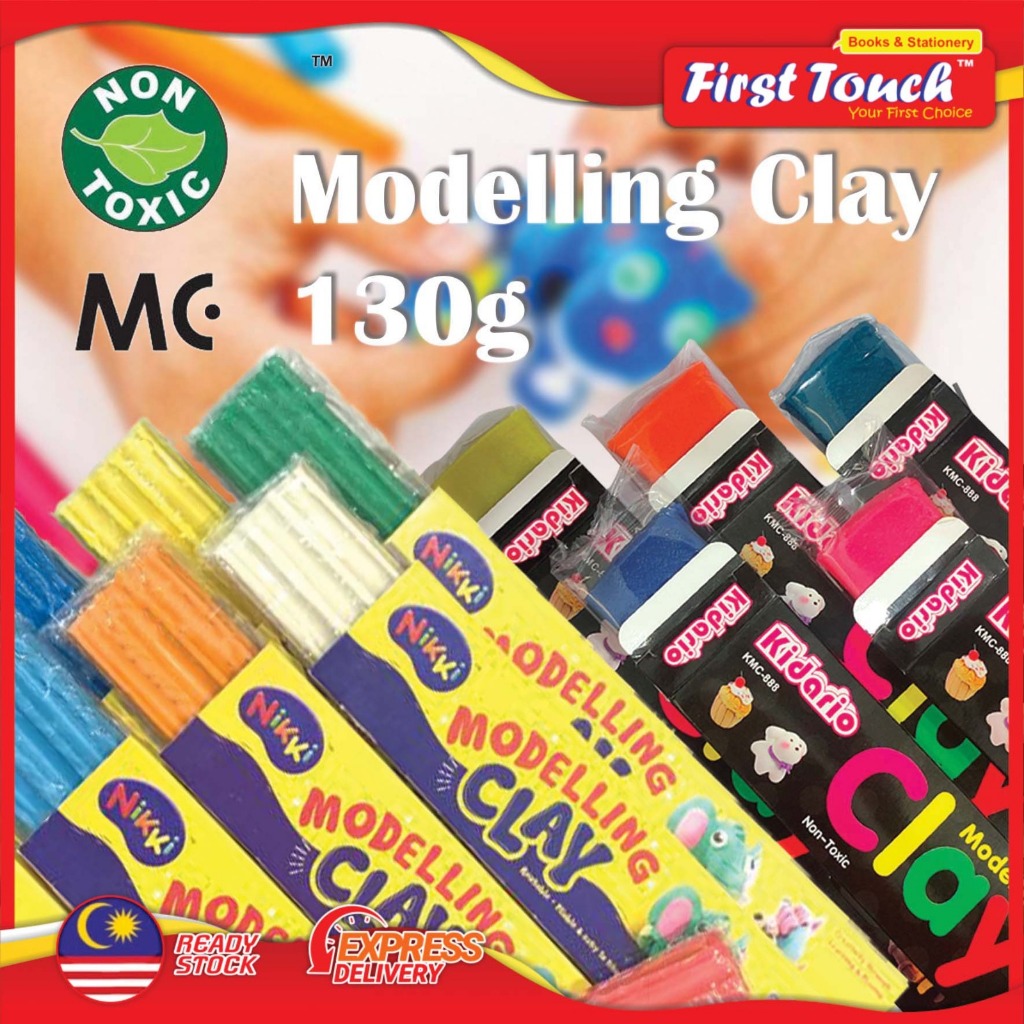 Modelling Clay Non Toxic Flourescent Colour Plasticine Pemodelan Tanah ...