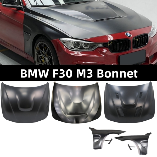 BMW F30 M3 Front GTS Bonnet Hood M3 Fender M4 Bodykit Carbon | Shopee ...