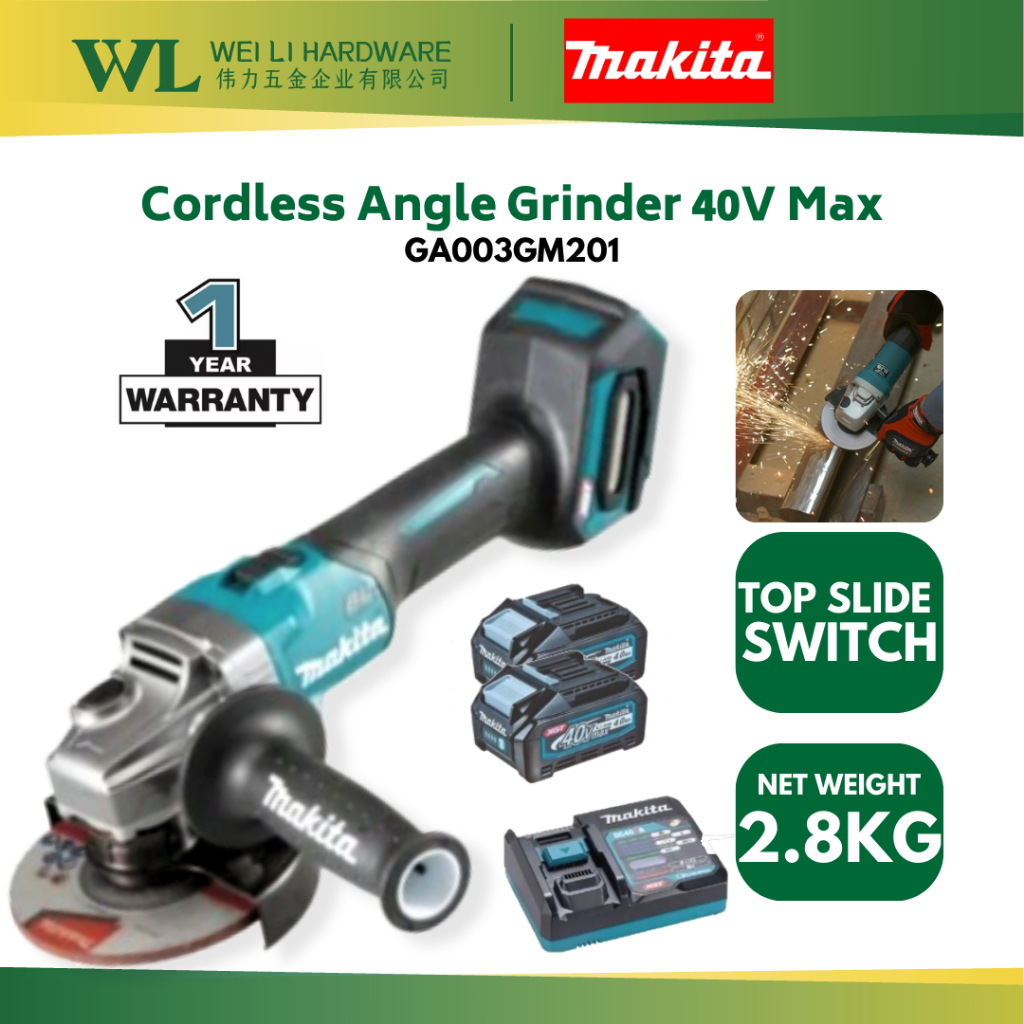 Makita 40V GA003GM201 Cordless 4 Makita 40V GA003GM201 Cordless 4