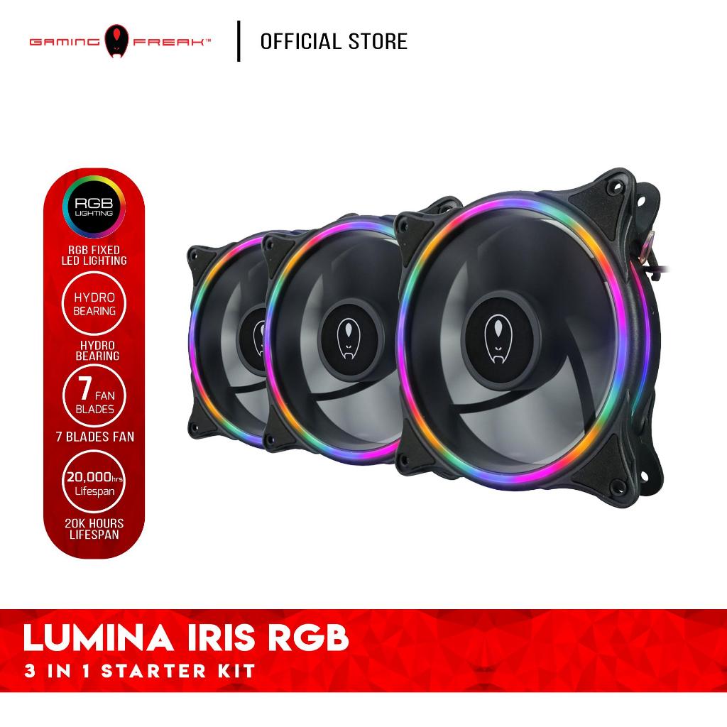 AVF GAMING FREAK GF-IRFIX-KIT LUMINA IRIS RGB PC FAN | Shopee Malaysia
