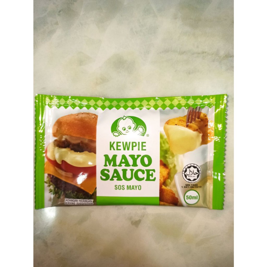 Kewpie Mayonis Mayo Sauce Sos Mayo Travel Pack Kecil dan Mudah Disimpan ...
