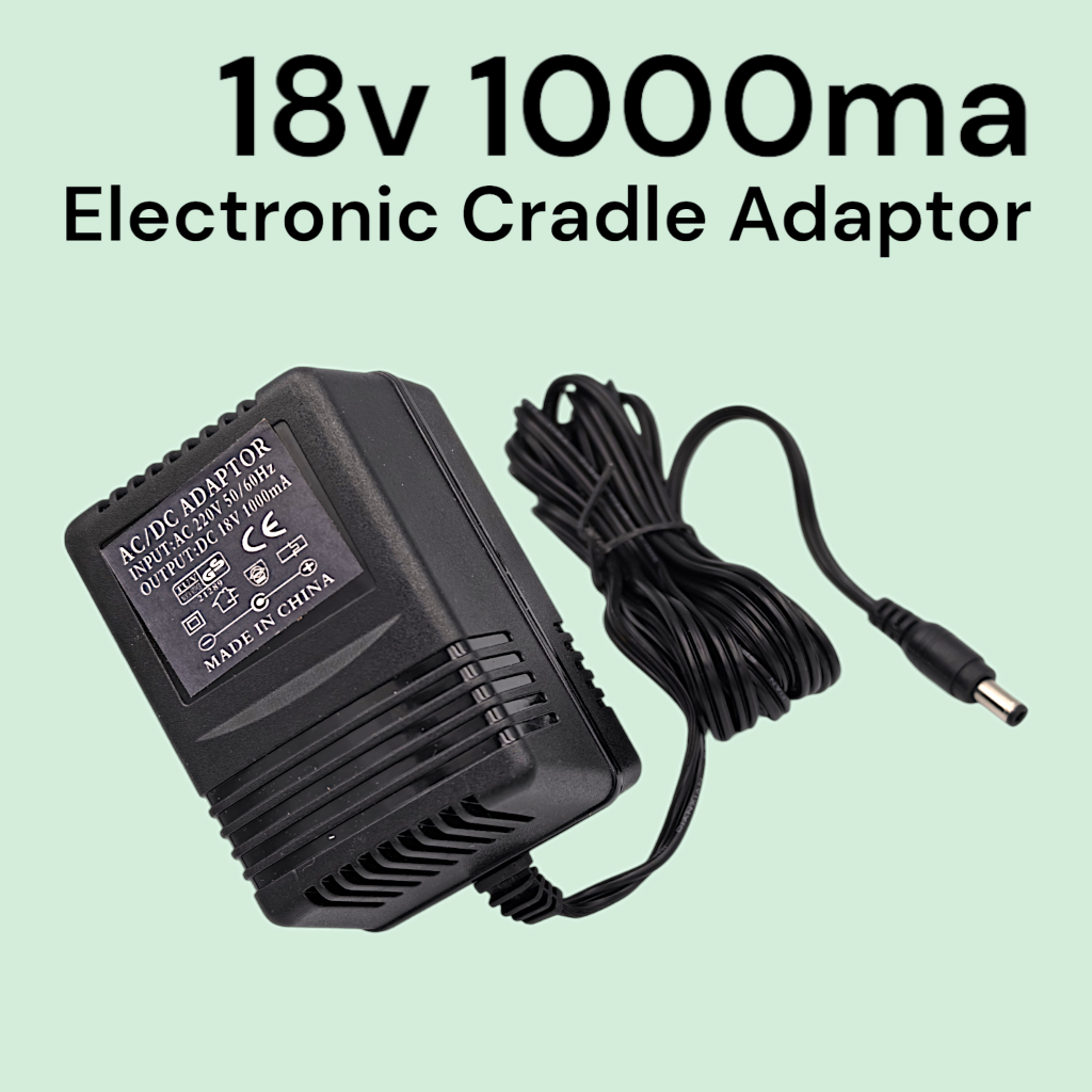 18V 1000MA AC-DC ELECTRONIC BABY CRADLE ADAPTER ADAPTOR | Shopee Malaysia