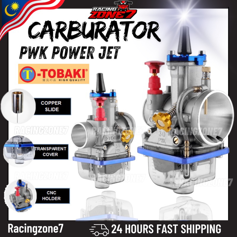 TOBAKI PWK CARBURETOR POWER JET PWK KR150, 30mm 32mm 34mm,RACING PWK ...