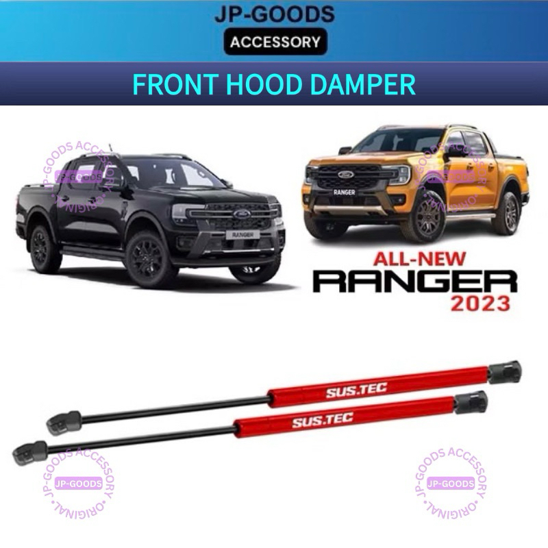 Ford Ranger 2023 T9 Next Gen Sustec Front Hood Damper Bonnet Gas Spring ...