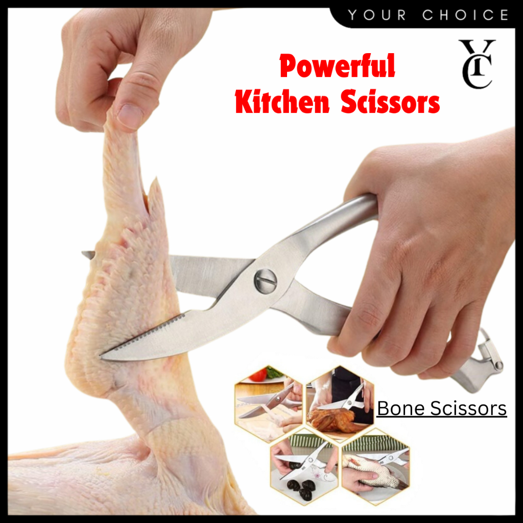 Kitchen Shear Fish Duck Kitchen Scissors Chicken Bone Cutter Cook Tool ...
