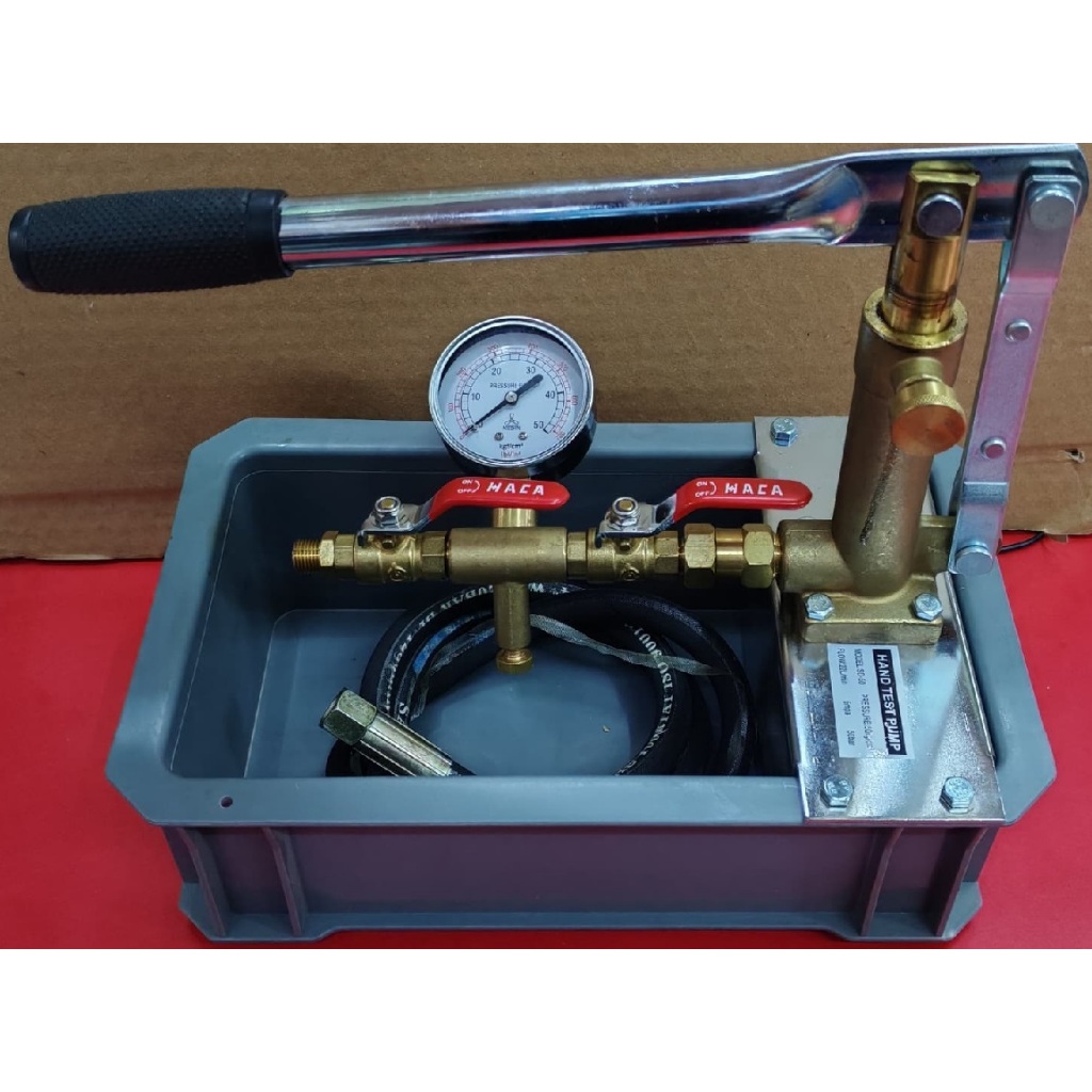 MECO HYDRAULIC PIPE PRESSURE TEST PUMP 5L (M-SD50) | Shopee Malaysia