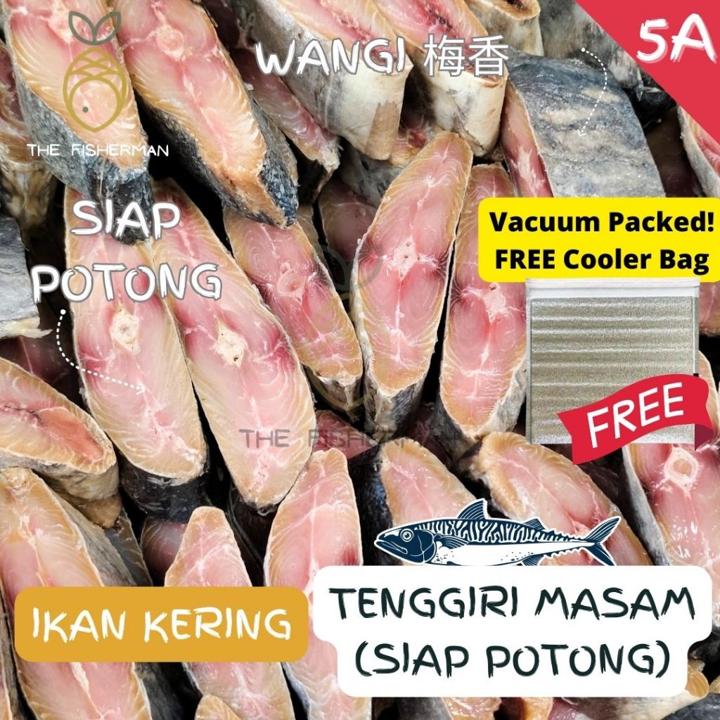 🎣Isi Ikan Tenggiri Masam Ikan Masin Tenggiri Jeruk Ikan Tenggiri Masin ...