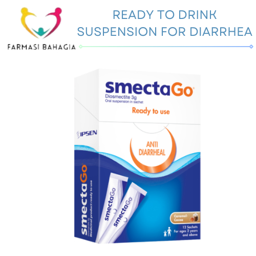 [ Exp 4/2025 ] SMECTAGO ANTI-DIARRHEAL READY-TO-DRINK SUSPENSION FOR ...