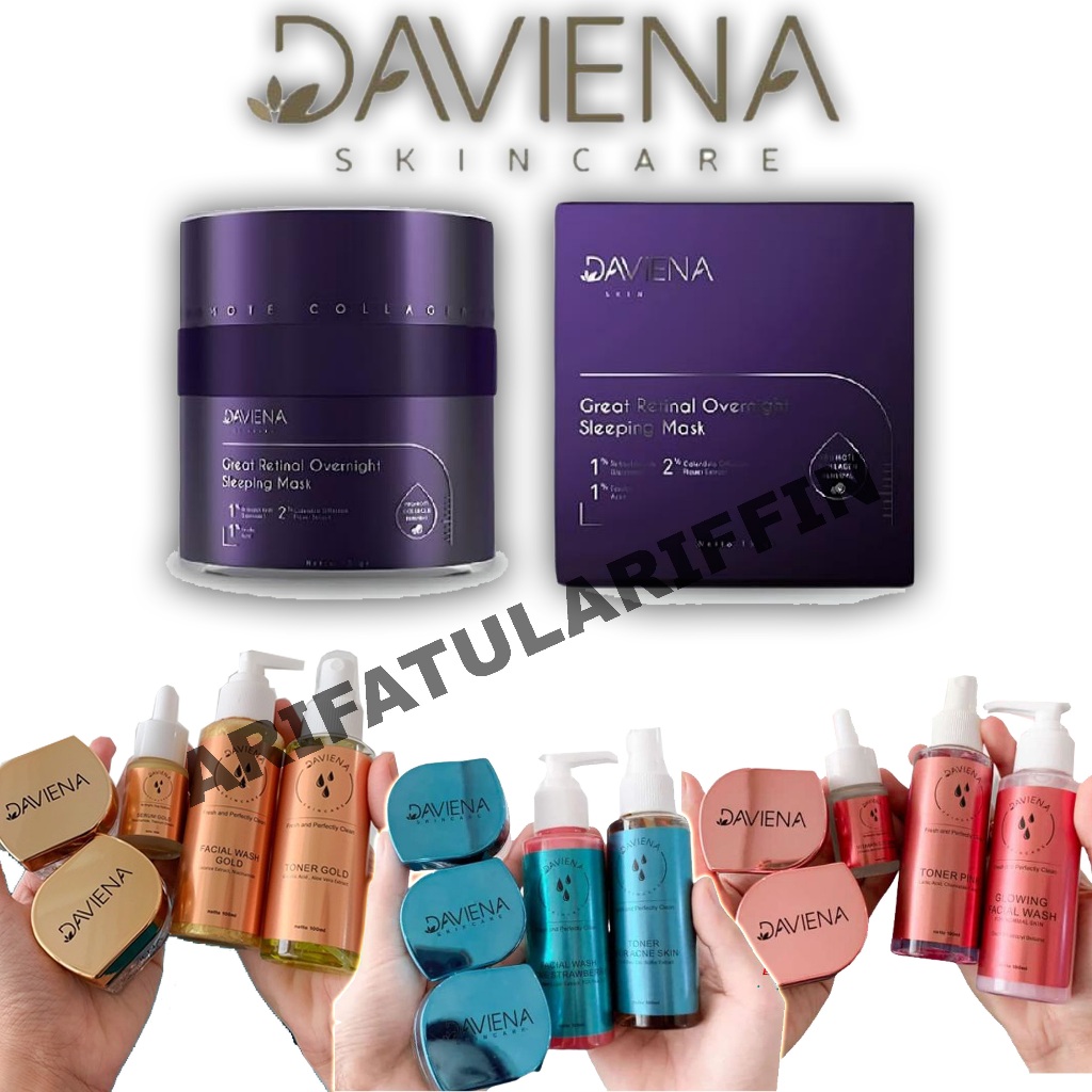 RETINAL DAVIENA SKINCARE COMBO | Shopee Malaysia
