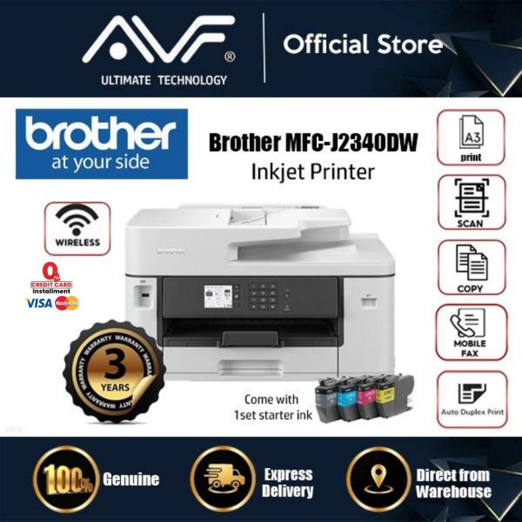 Brother MFC-J2340DW Color Printer A3 A4 4in1 MFC-J2340DW | ADF & Duplex ...