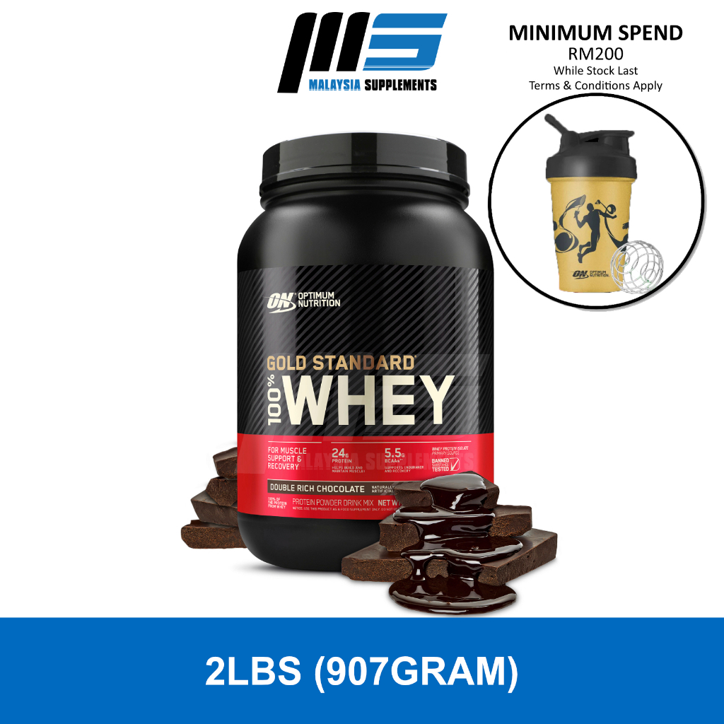Optimum Nutrition Gold Standard Whey, 2lbs - 100% Whey Protein Powder ...