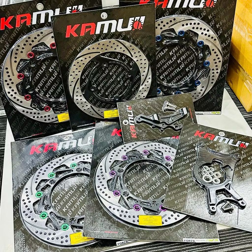 FORZA / ADV350 ORI KAMUI DISC DEPAN FLOATING DISC PLATE 300MM DISC ...