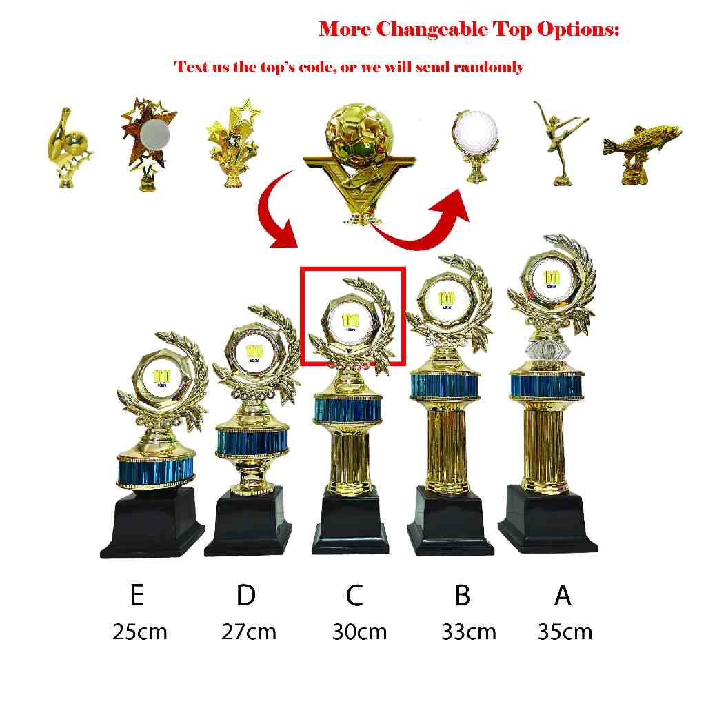 N28 Trophy/Piala Pasang/Anugerah/Souvenir/Award/Hadiah 奖杯 (FREE DESIGN ...