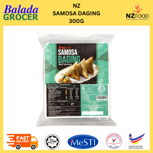 *SANGAT RANGUP & ISI PADAT* KUIH SAMOSA DAGING (HALAL DARI JAKIM ...