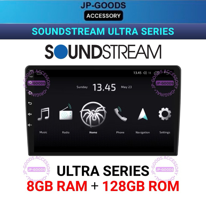 SOUNDSTREAM ULTRA SERIES 8GB RAM 128GB ROM ANDROID PLAYER - Android ...