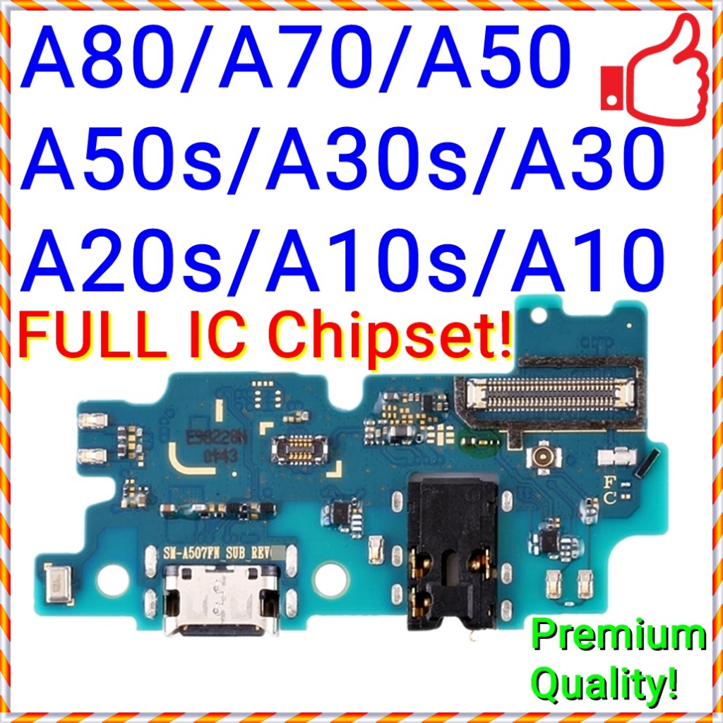 NEW ORI Charging Port FULL IC SUB Board MIC for SAMSUNG Galaxy A80 A70 A50s A50 A30s A30 A20s ...
