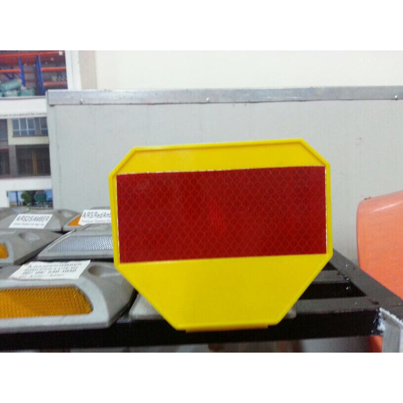 Y Octagon Shape Yellow Reflector Delineator With 3M HIP | Shopee Malaysia