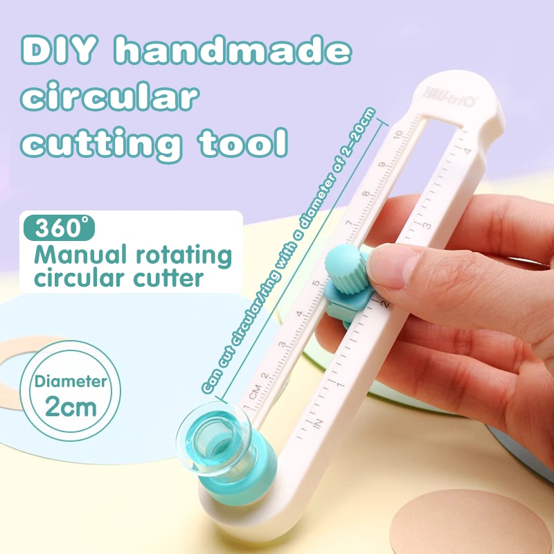 【Malaysia Stock】Round Cutting Knife DIY Handmade Circular Cutting Tool ...