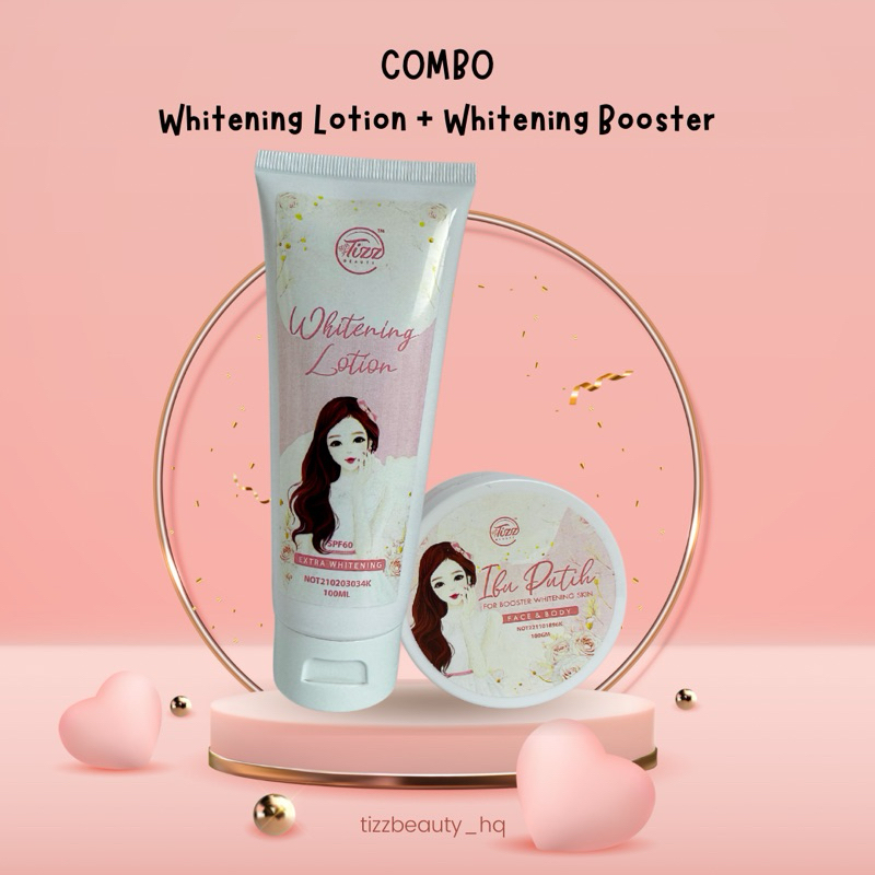 𝗖𝗢𝗠𝗕𝗢 𝗪𝗵𝗶𝘁𝗲𝗻𝗶𝗻𝗴 𝗟𝗼𝘁𝗶𝗼𝗻 + 𝗜𝗯𝘂 𝗣𝘂𝘁𝗶𝗵 𝗪𝗵𝗶𝘁𝗲𝗻𝗶𝗻𝗴 𝗕𝗼𝗼𝘀𝘁𝗲𝗿 (For Body & Face ...