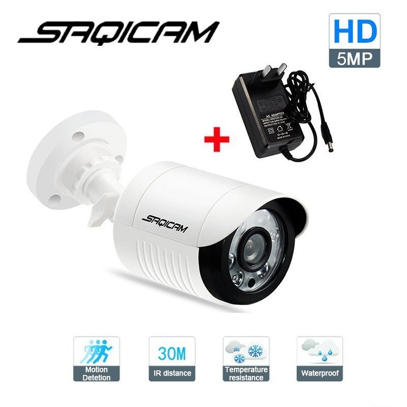 Saqicam AHD Camera 1080P/5MP High Resolution Night vision Waterproof ...