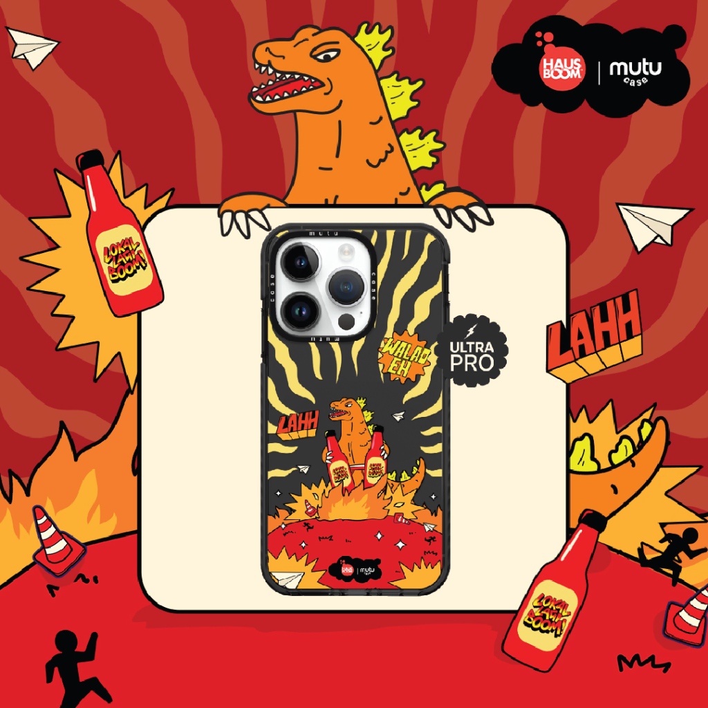 Boom Zilla (Orange) - Hausboom x Mutu Case (Powered by Ultra Pro ...