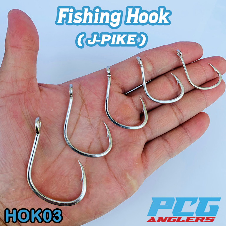 Fishing Hook J-Pike Bottom Drifting Slow Jig Fast Jigging Troling ...